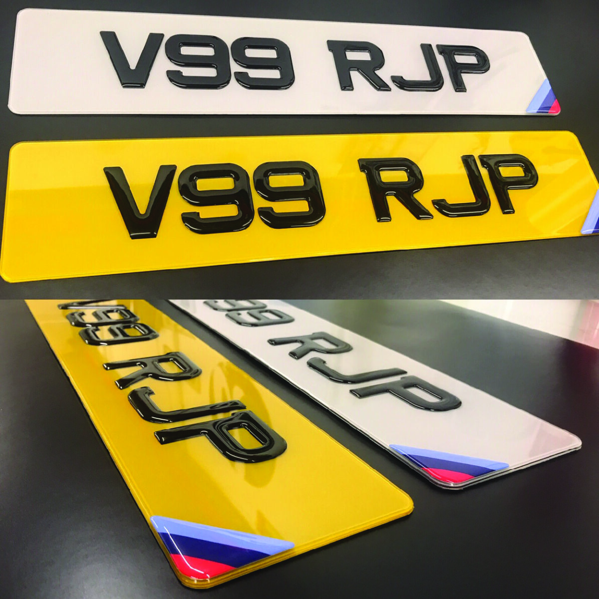 3D Gel Gel Numbers Plates | Buy Number Plates Online At CBM Signs