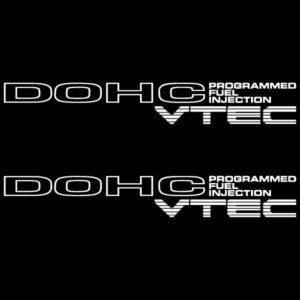 Car Sticker - Box Shape DOHC Vtec