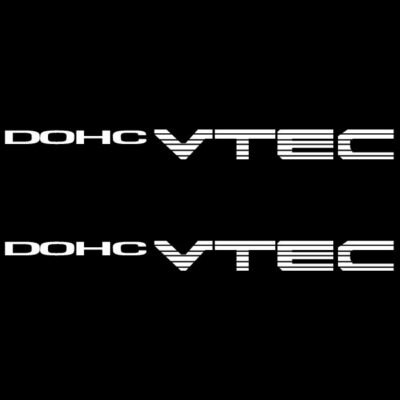 Car Sticker - Box Shape DOHC Vtec
