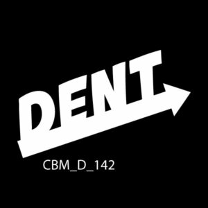 Dent Car Sticker