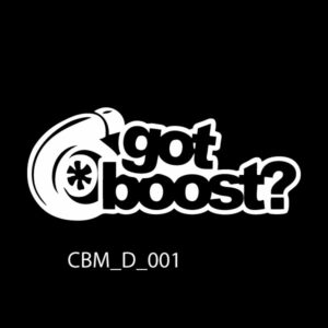 Got Boost Car Sticker