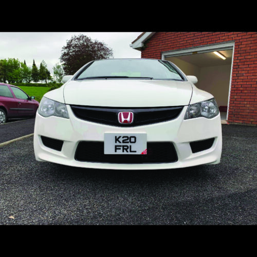 JAP 3D Gel Metro Rising Sun Plate | Number Plates Online Ireland