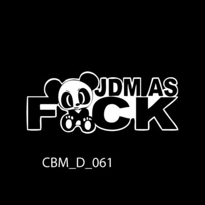 JDM As F*ck Car Sticker