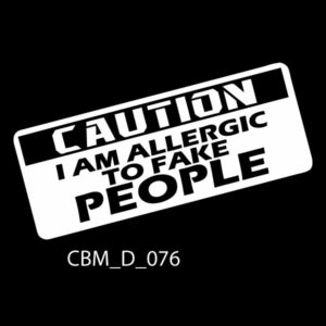 Caution Car Sticker