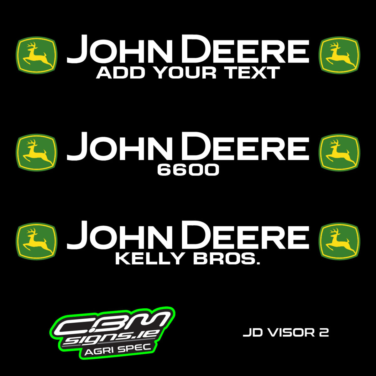 Agri Stickers | Best Prices Online | CBM Signs