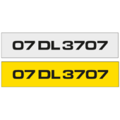Show Number Plates | Order Online Today From Only €12.50