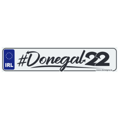 Donegal 22 Number Plate Car Number Plates | CBM Signs
